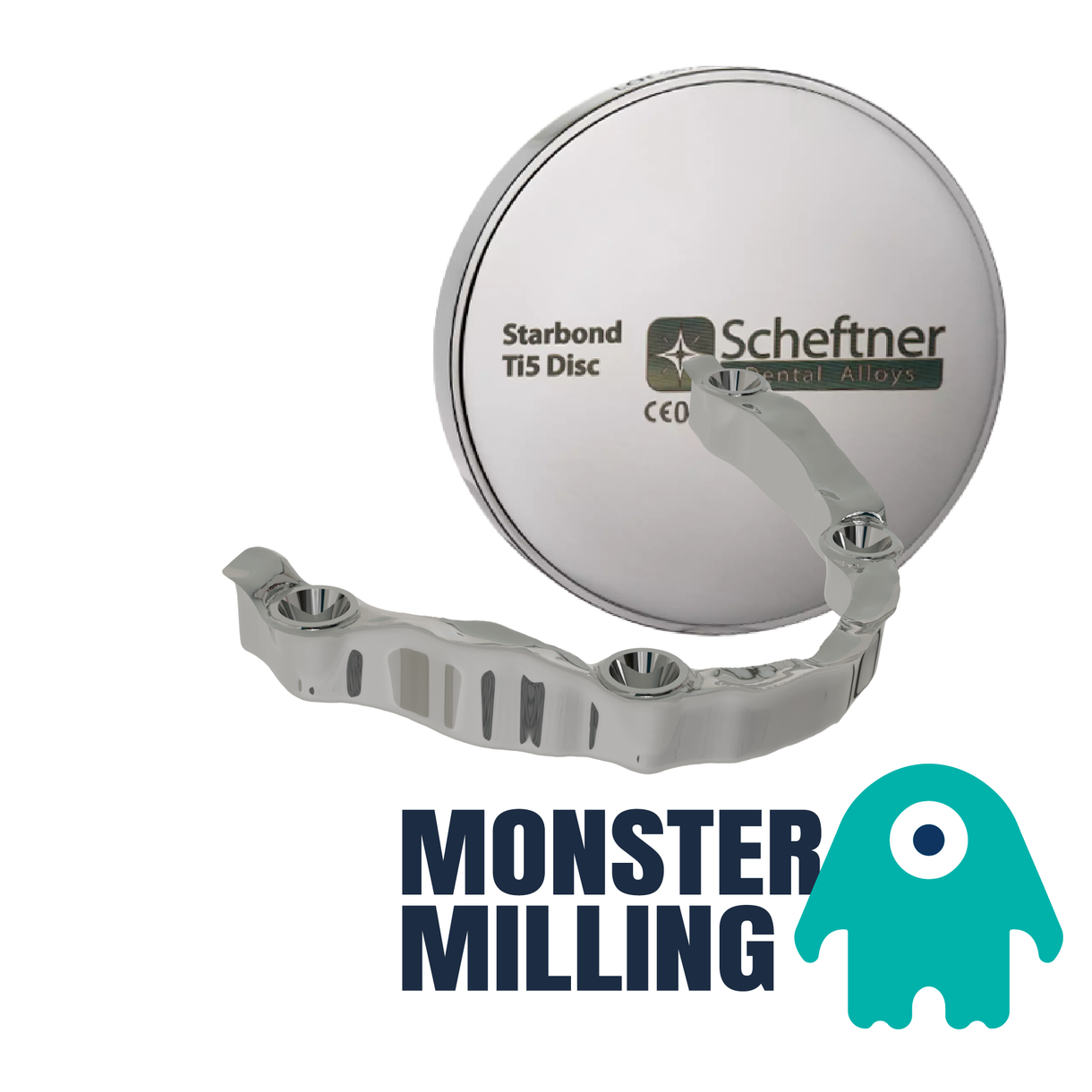 Milled Titanium Implant Bar – MONSTER MILLING
